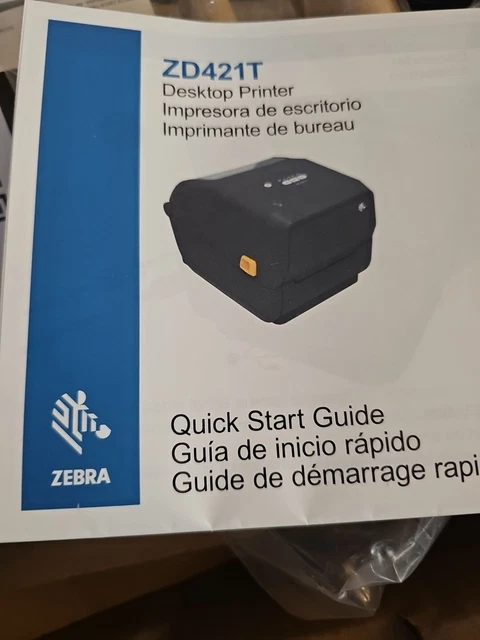 ZEBRA ZD421 DIRECT Thermal 4" Barcode Label Printer (ZD4A042-D01M00EZ ...