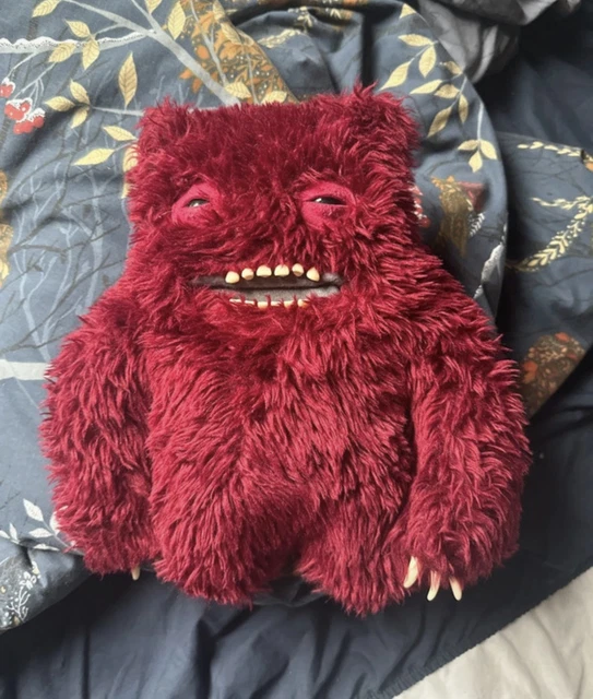 FUGGLER CLAWEY PLUSH red Fur 12-inch Original Spin Master (Very Rare) £ ...