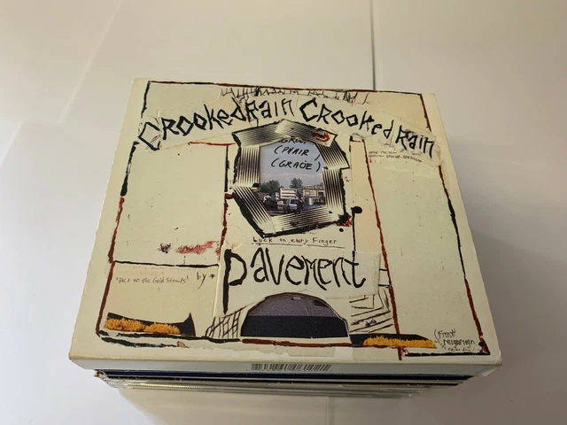 PAVEMENT - CROOKED Rain ORIGINAL CD 2 DISC DELUXE W BOOK NRMINT/EX EUR ...