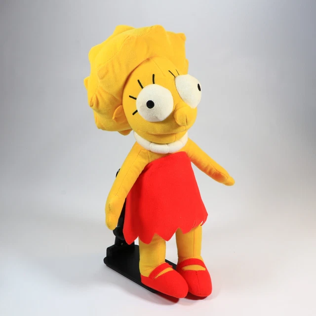 THE SIMPSONS LISA Simpson Plush Soft Toy Doll Official Toy Factory 2015 ...
