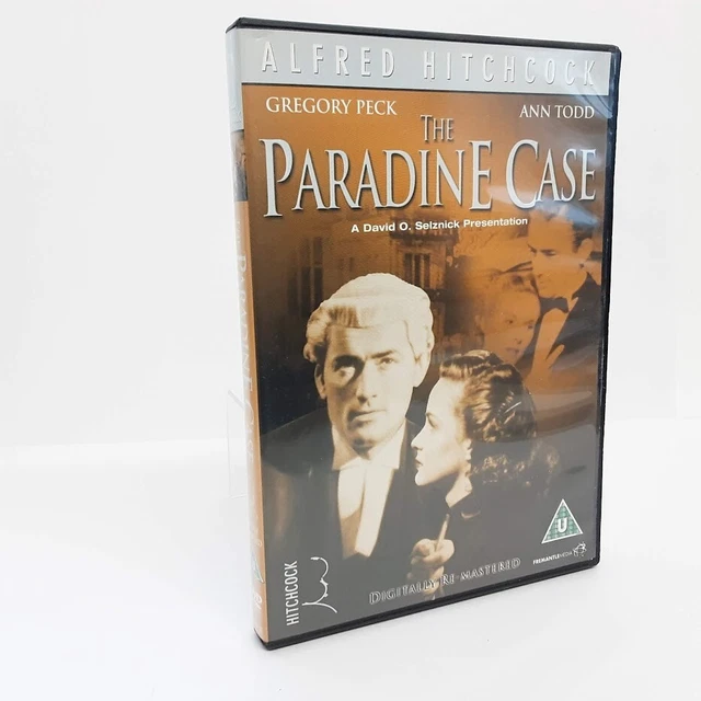 ALFRED HITCHCOCK THE Paradine Case DVD Gregory Peck - FREE UK Postage ...