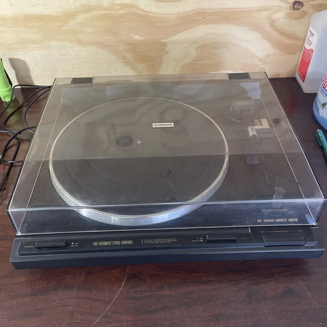 PIONEER DC SERVO/DIRECT Drive Full Auto Stereo Turntable Record Player ...