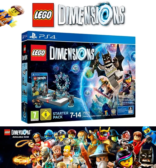 LEGO DIMENSIONS PLAYSTATION 4 Starter Pack PS4 71171: Fully Complete ...
