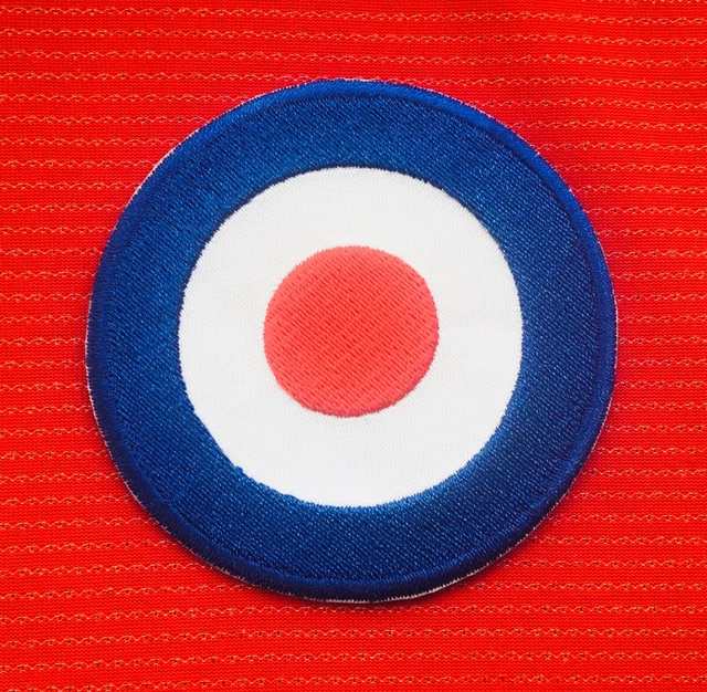 VESPA BRIGHTON MOD Rally Raf Target Scooter Lambretta Iron Sew On Patch ...