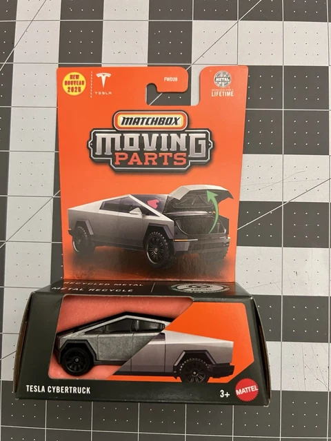 MATCHBOX MOVING PARTS Tesla Cybertruck - New 2025🔥 $19.96 - PicClick AU
