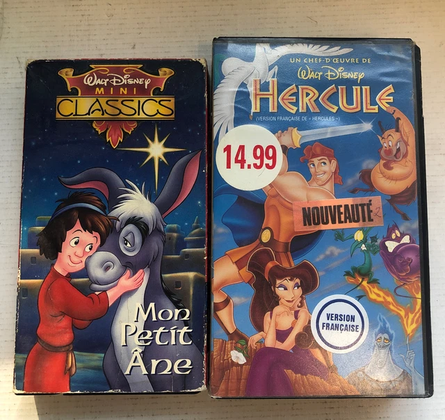 WALT DISNEY HERCULE & Mon Petit Ane French (VHS) $30.00 - PicClick CA