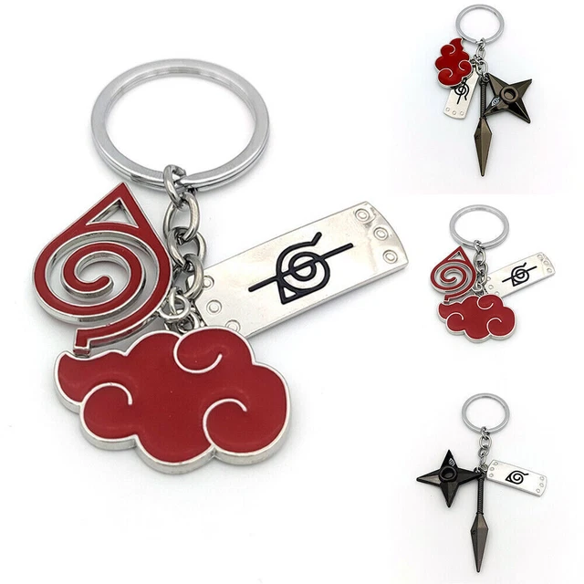 `NARUTO SHIPPUDEN - Akatsuki Konoha Itachi Kunai Shuriken - Keyring ...