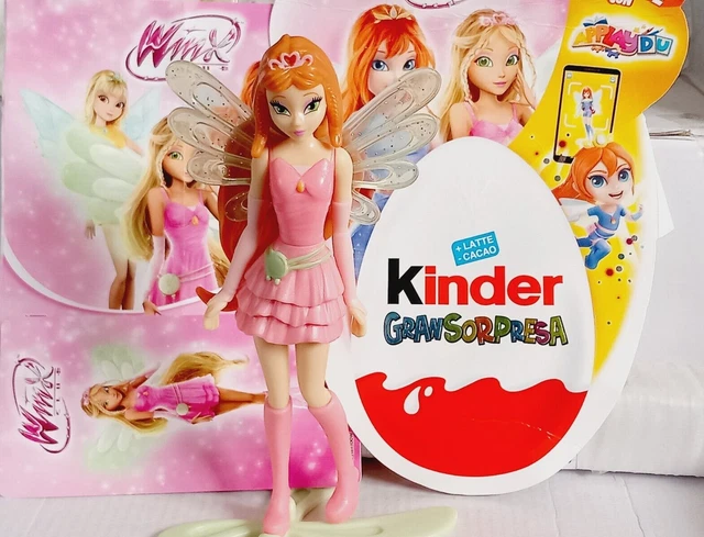 KINDER FERRERO MAXI Sorpresa Serie Winx Club Figura Flora Vdd18 ...