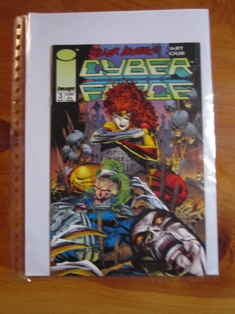 COMIC BOOK IMAGE Cyber Force Vol. 2 No. 3 March 1994 Great ** Must See ...