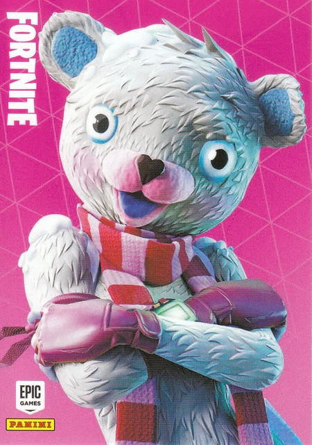 FORTNITE BUNDLES TEDDY Skin carte de collection #73 série 2 tenue rare ...