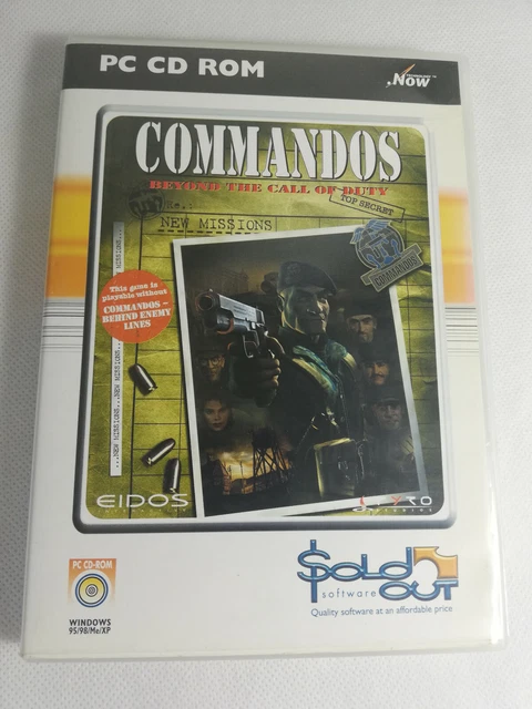 PC CD ROM Kommandos Beyond The Call Of Duty EUR 6,02 - PicClick DE