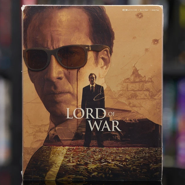 LORD OF WAR Lionsgate Limited 4k Ultra HD Blu ray Steelbook, US import ...