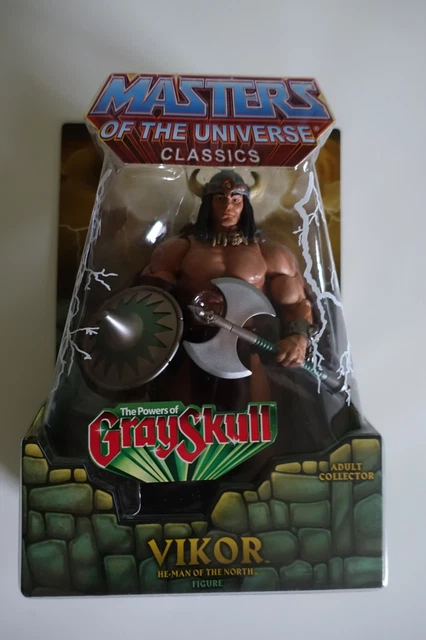 VIKOR MASTERS OF the Universe Classics MOTU Mattel 2011 Viking He-Man ...