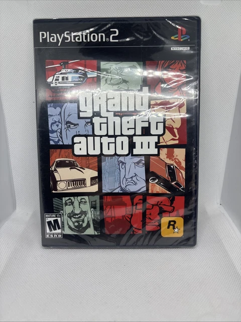 GRAND THEFT AUTO III GTA 3 (Sony PlayStation 2 PS2) NEW SEALED $30.00 ...