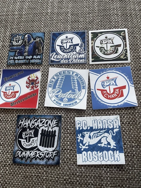 FC HANSA ROSTOCK aufkleber 23 Stück EUR 15,00 - PicClick DE