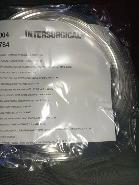 ADULT NASAL CANNULA Straight Prongs And 2.1m TUBE,OXYGEN,1161004 ...