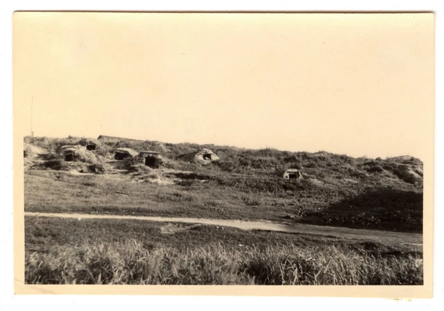 FOTO/PHOTO PORTRAIT WEHRMACHT Soldaten Bunker Stellung; Ostfront ...