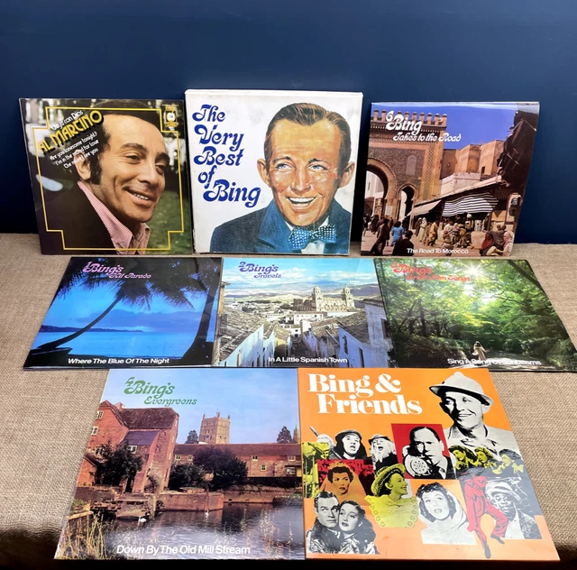 THE VERY BEST Of Bing Crosby Lp Vinyl Set - Weltplatten - Sammlung EUR ...