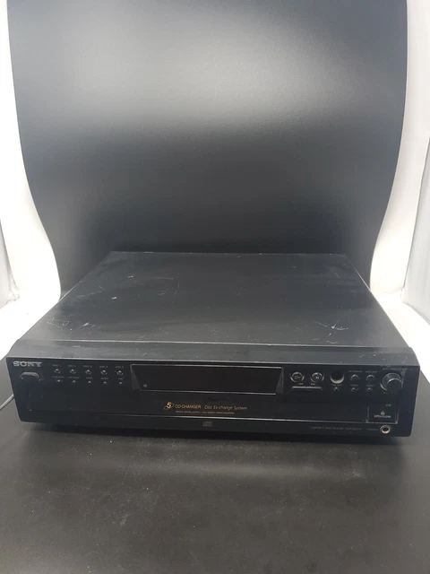 SONY CDP-CE375 5 Disc CD Changer Player Carousel For Parts only No Remote EUR 22,42 - PicClick DE