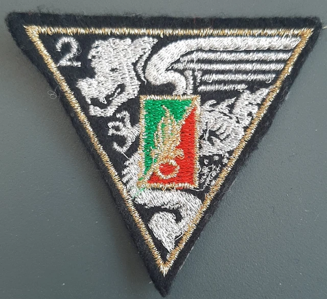 PATCH 2° REP écusson 1990s Légion Parachutiste VINTAGE TISSU ORIGINAL ...