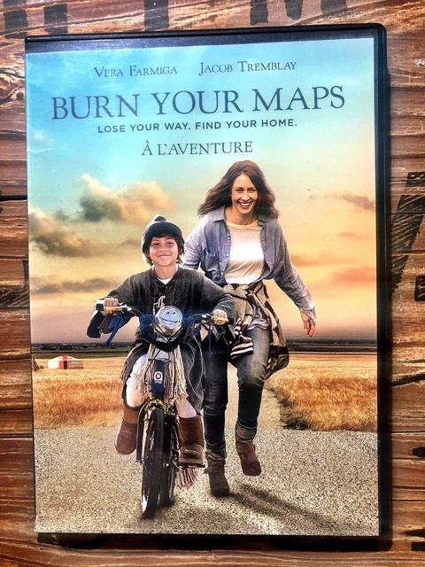 BURN YOUR MAPS DVD Vera Farmiga, Jacob Tremblay USA Import Region 1 EUR 7,07 - PicClick IT