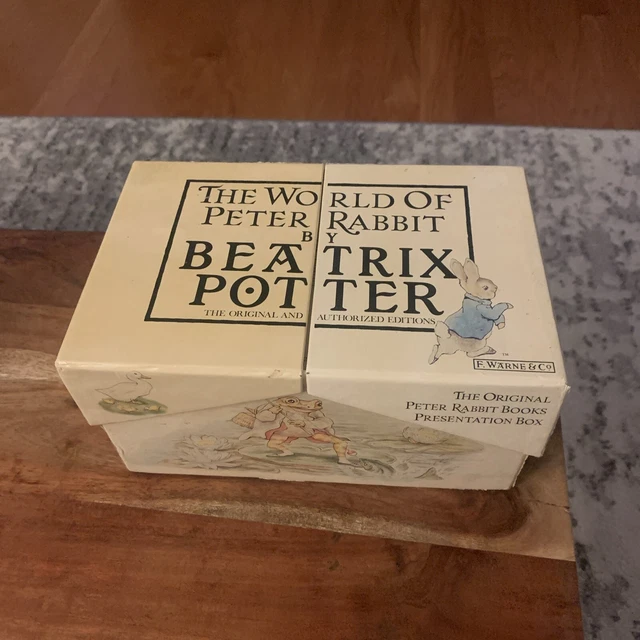 WORLD OF PETER Rabbit By Beatrix Potter Presentation Box Complete Set 1 ...