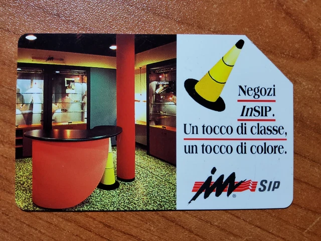 036° SCHEDA TELEFONICA SIP L. 5.000 Negozi InSIP Un Tocco di Classe di Colore EUR 4,00 - PicClick IT