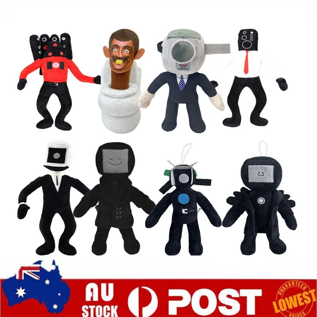 SKIBIDI TOILET CAMERAMAN TV Man Speaker Man Soft Stuffed Plush Doll ...