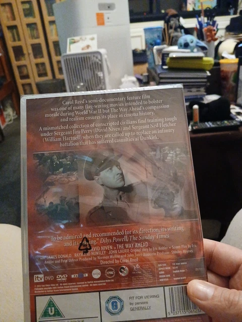 THE WAY AHEAD (1944) DVD Starring David Niven, Stanley Holloway, John ...