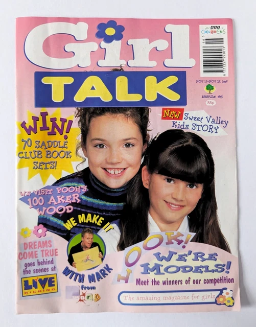 VINTAGE GIRL TALK Magazine 1996 - Issue 45 £6.00 - PicClick UK