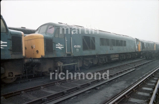 DERBY WORKS CLASS 45 45050 15.12.84 35mm Colour Negative RN381 £2.99 ...