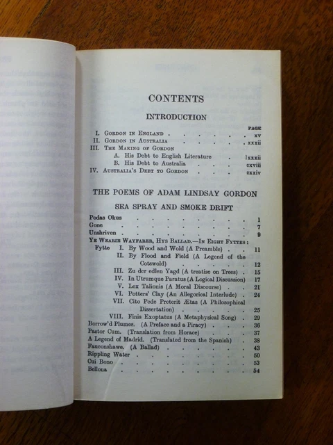 BUSH BALLADS AND Galloping Rhymes - Adam Lindsay Gordon (Paperback ...