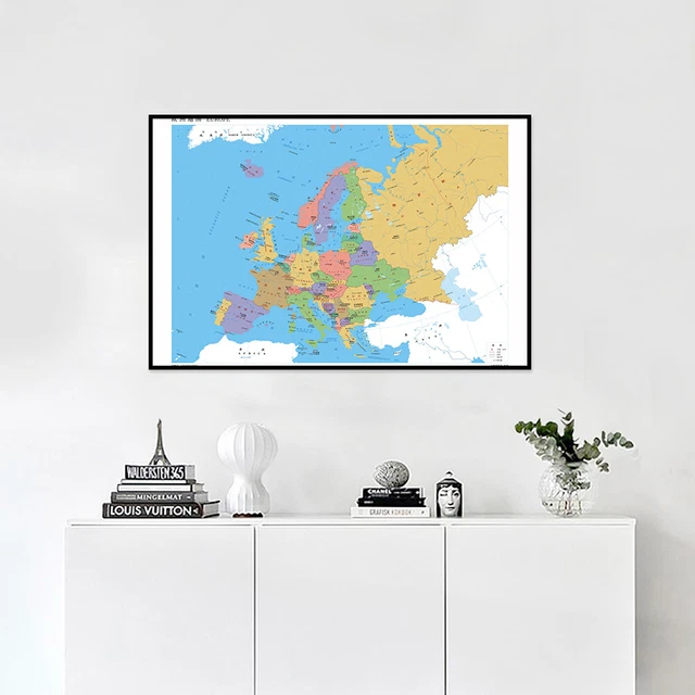 SCHOOL WALL MAP wall map rolling map map map Europe 1815-1870 201x188 ...