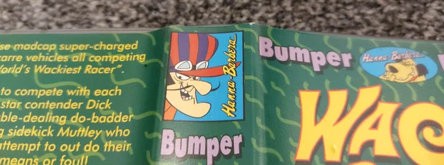 WACKY RACES BUMPER Edition Hanna Barbera Pal Vhs Video Kids Children £ ...