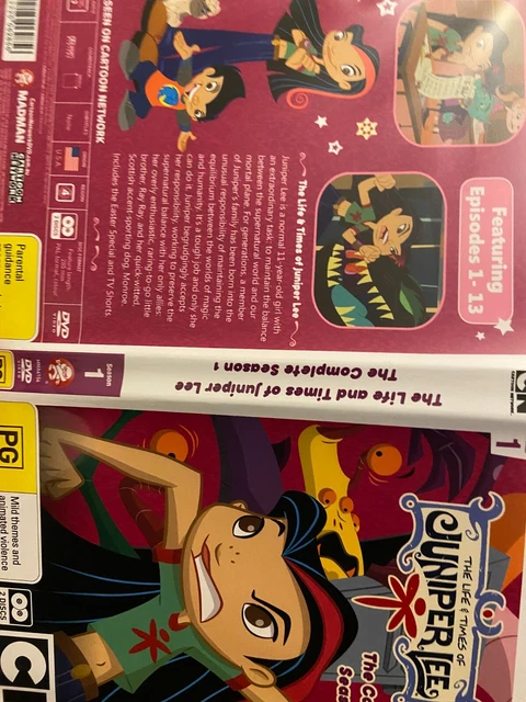 THE LIFE AND Times Of Juniper Lee Season 1 region 4 DVD (2 discs ...