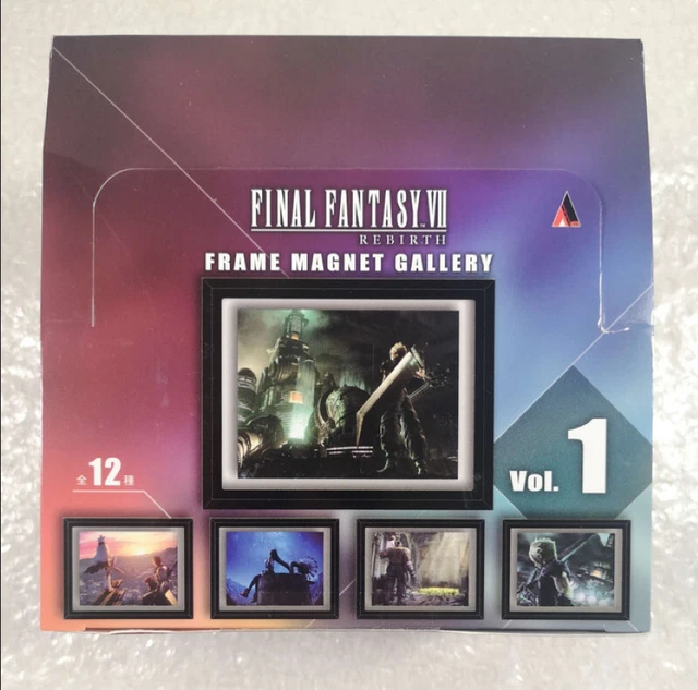 FINAL FANTASY VII Rebirth Frame Magnet Gallery Vol. 1 (Set Of 12 Pieces ...