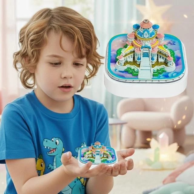 3D KALENDER 2026 3D Uhrenkalender 2026 Panorama Notizblock mit ...