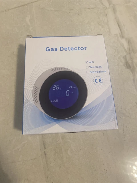 SMART WIFI NATURAL Gas Detector Propane Gas Leak Detector Alarm APP Control EUR 9,00 - PicClick DE
