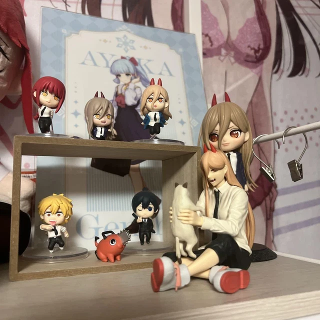 CHAINSAW MAN FIGURE Gacha Gacha Prize Qposket Power Makima Denji ...