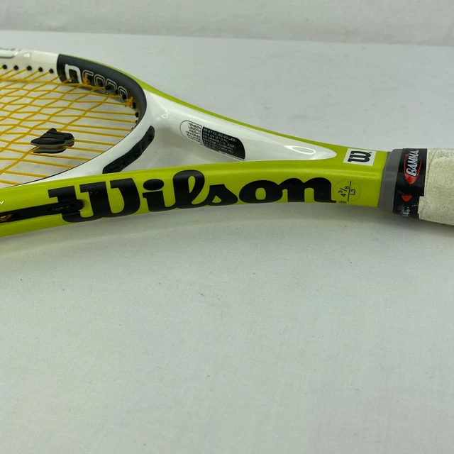RAQUETTE DE TENNIS Wilson nCode N Pro Surge 100 carrés en 4 3/8 #3 ...