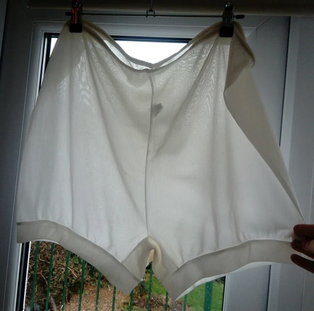 VINTAGE DIRECTOIRE KNICKERS Bloomers Panties semi sheer nylon £4.29 ...