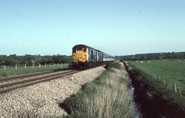 35MM SLIDE BR British Railways Diesel Loco Class 31 31432+31418 ...