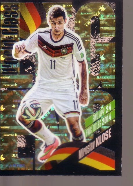 STICKER PANINI WORLD Class 2024 Miroslav Klose Germany # 363 Legend EUR ...