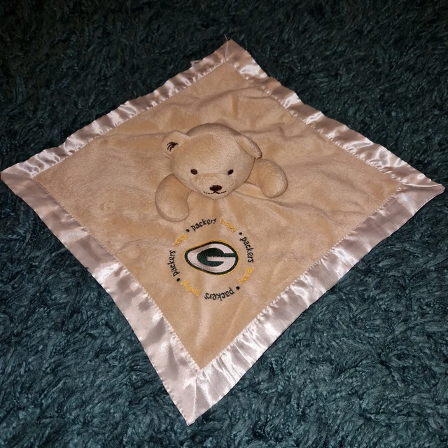 BABY FANATIC BABY Comforter Green Bay Packers Teddy Bear Blanket Soft ...