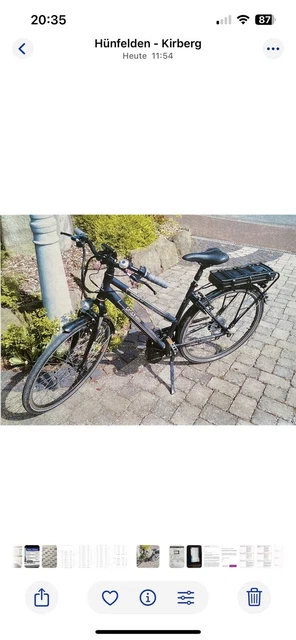 PROPHETE DAMEN E bike 28 zoll mittelmotor gebraucht EUR 700,00 ...