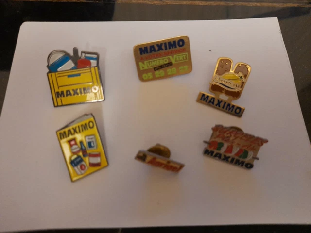 LOT DE PIN'S - Agrigel + 5 Maximo EUR 4,90 - PicClick FR LOT DE PIN'S - Agrigel + 5 Maximo EUR 4,90 - PicClick FR