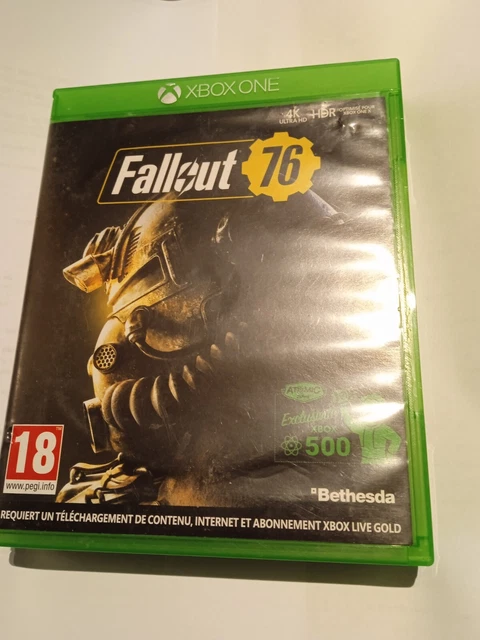 JEU MICROSOFT XBOX One / Serie X Fallout 76 Pal Fr EUR 7,00 - PicClick FR