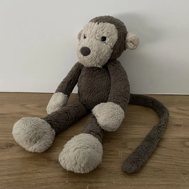 JELLYCAT BRODIE MONKEY Soft Plush Toy Retired 13” Collectable ...