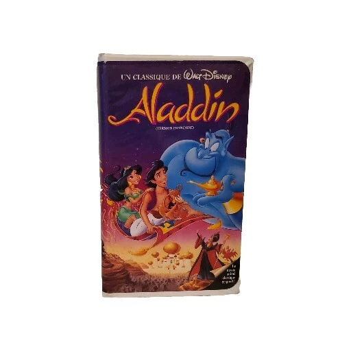 VHS FRENCH MOVIE Walt Disney Aladdin - Animation 1992 $9.99 - PicClick CA