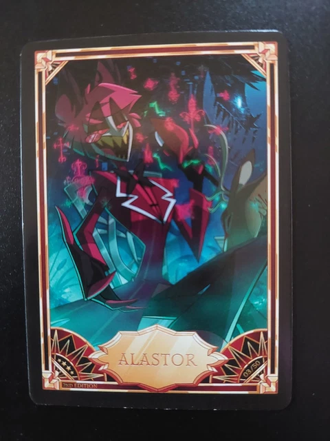 HAZBIN HOTEL TRADING Card 2nd Edition 03/50 Alastor EUR 40,00 - PicClick DE